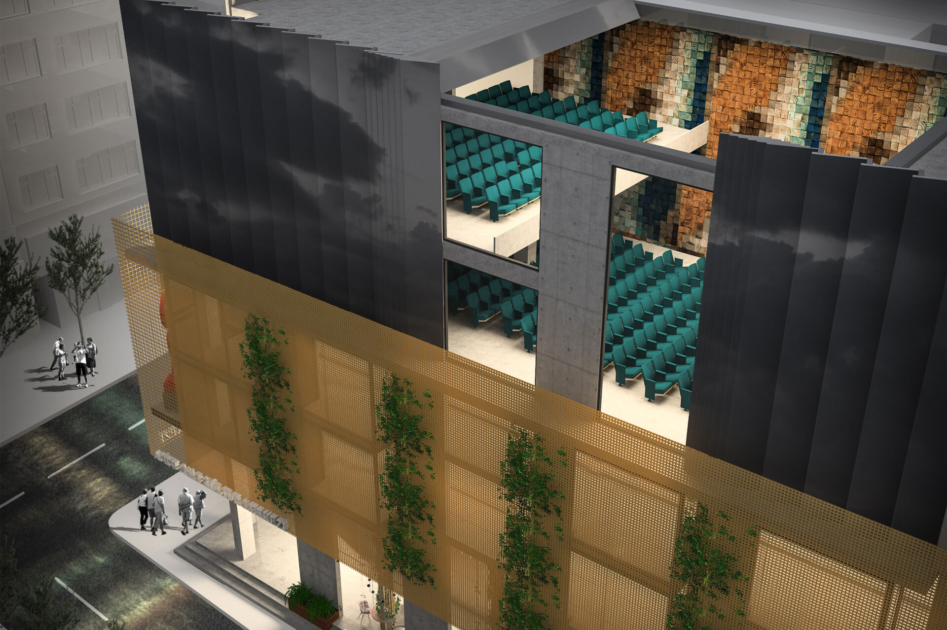 Ortaköy Cultural Centre and Afife Jale Theatre Hall - GC Mimarlik